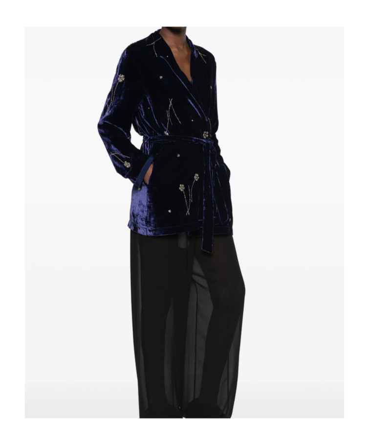 FORTE_FORTE Forte Forte Velvet Embellished Jacket